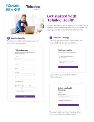 2024 Teladoc Get Started Flyer Commercial 1223 | Enterate.com