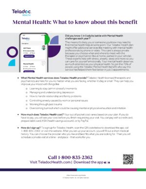 2024 Teladoc Mental Health Benefit Commercial 1223 | Enterate.com